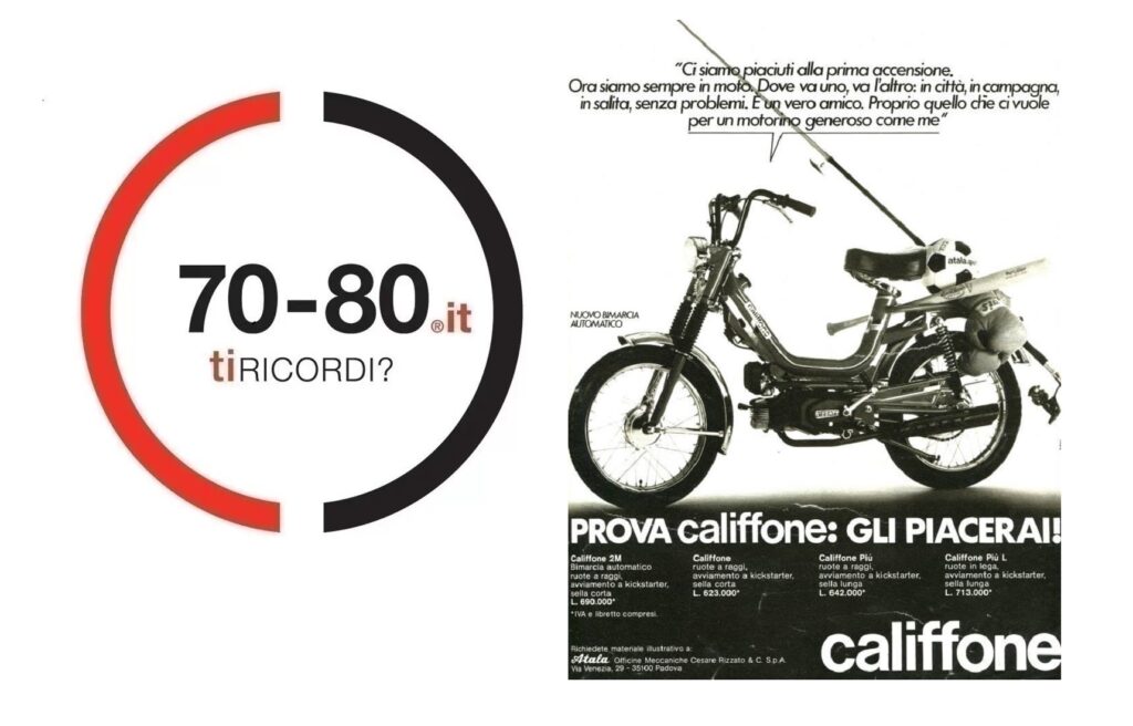 1972. L'Atala lancia il Califfone. Ben più caro di Ciao e Garelli è il ...