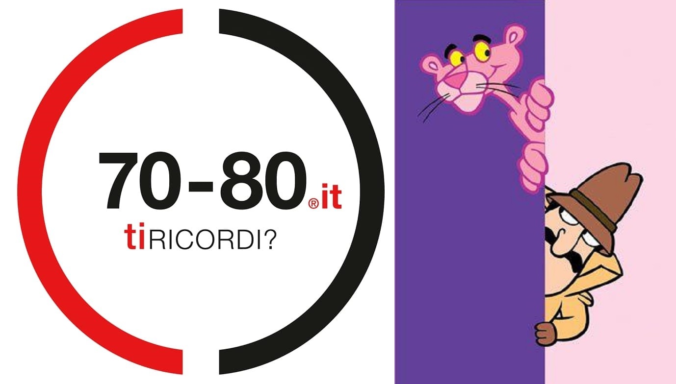 Anni 70. La Pantera Rosa dal passo inconfondibile arriva in Italia. Il ...