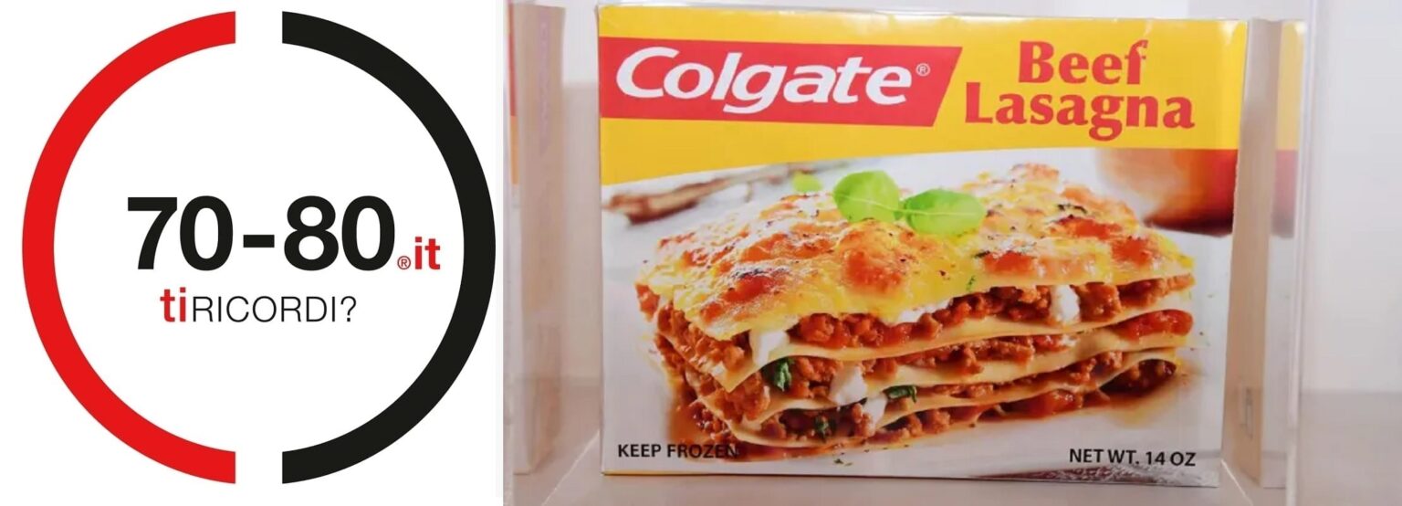 1982. La Colgate promuove le lasagne surgelate. Dopo quasi 40 anni ...